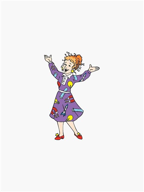 Mrs Frizzle Sticker For Sale By Hollis And Huntington Redbubble