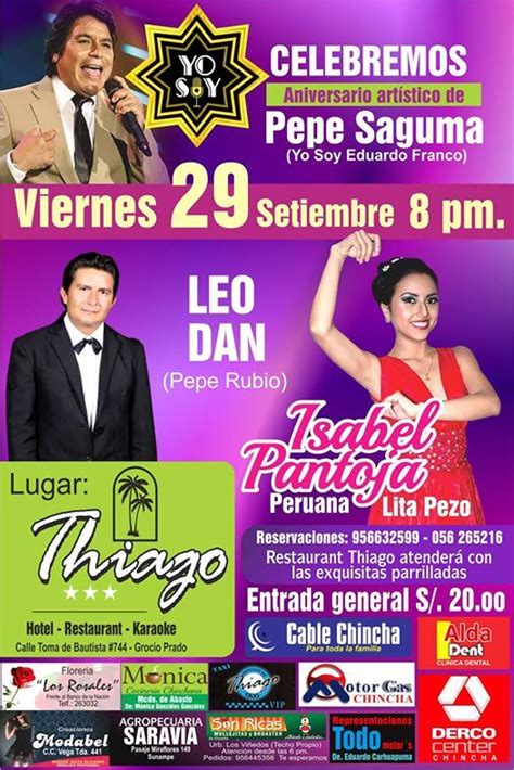 😍👍👏 Chincha 😍👍👏 Litapezo Karaoke Aniversario Artistas