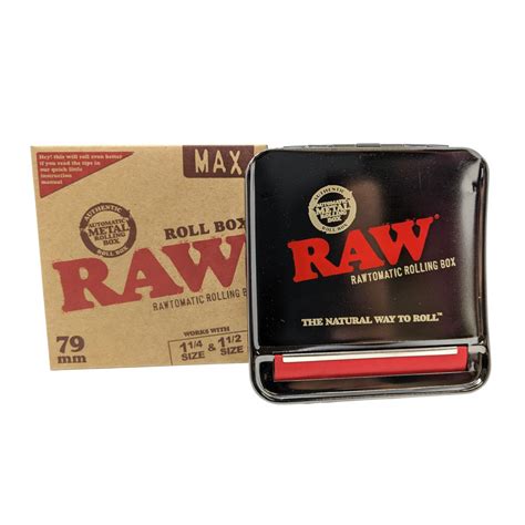 Raw 79mm Metal Automatic Rolling Box Max