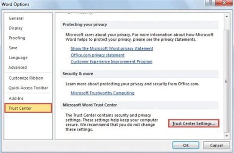 2 Steps To Disable Protected View When Opening Outlook Attachments