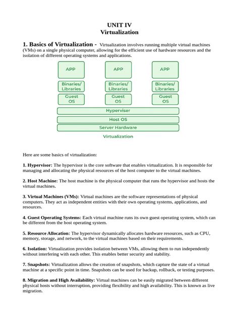 Chapter 4 Cloud Computing Tech Another Copy Pdf Virtualization Virtual Machine