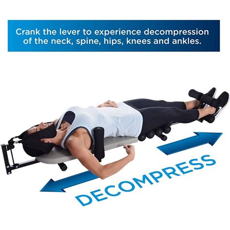 Spinal Decompression Machine Back Traction Bench