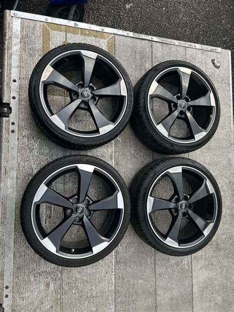 4 Audi Alufelgen Sommerreifen 255 30 R19 A3 S3 Rs3 Tts Ttrs Gebraucht