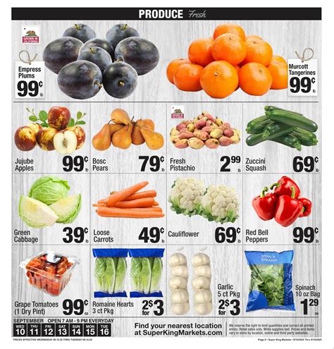 Super King Markets Weekly Ad Oct 1st Oct 7th 2025 Weekly Flyers