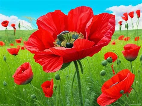 Poppy Seed Flower Symbolism At Tanya Milford Blog
