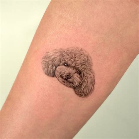 51 Cute Poodle Tattoos To Inspire You Sacred Joanne