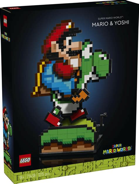 An Amazing Lego Super Mario World Mario And Yoshi Is Available Now