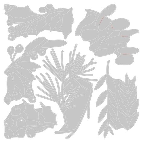 Festive Gatherings Thinlits Die Set By Tim Holtz Sizzix