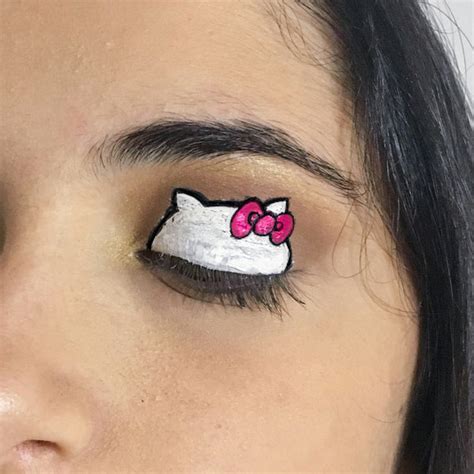 Hello Kitty Eye Design By Francesca Marchitelli