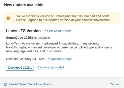 sonar self hosted upgrade sonarqube server community build sonar community