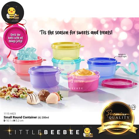 🔥 Tupperware Container Set Tupperware Kecil Small Tupperware Mini Small Tupperwar Container