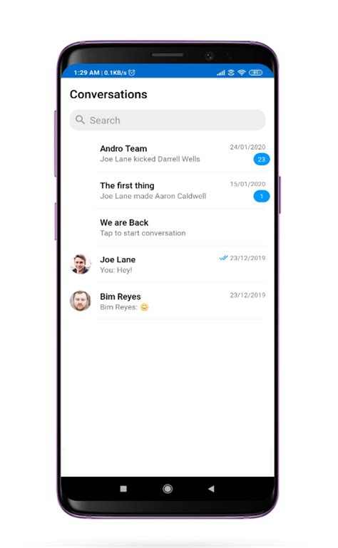 Ui Components 2 0 Kotlin Ui Kit Cometchat Docs