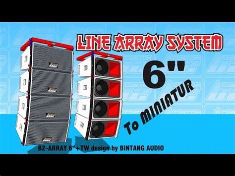 SKEMA LINE ARRAY Tweeter YouTube Speaker Plans Subwoofer Box Design Speaker Box Design