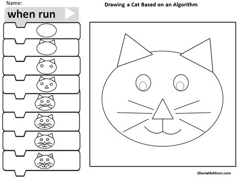 How To Draw A Cat Using An Algorithm Jdaniel4s Mom