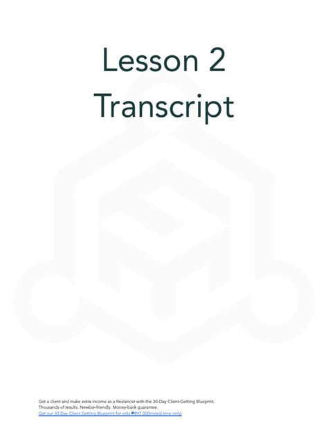 Lesson2 Transcript2 Pdf