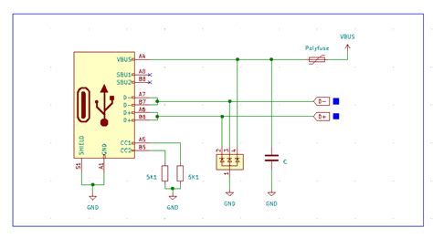 Pullup Correct Way To Wire Usb Type C Connector Electrical 46 Off