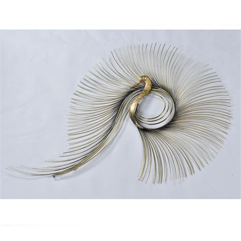 Peacock Feather Metal Wall Art Peacock Feather Metal Wall Art