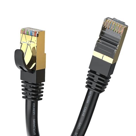 10gbps Fast Speed Cat8 Ethernet Patching Cable 10 Gigabit Lan Networking Cord Rj45 Connectors