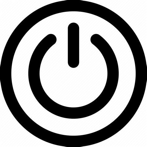 Power Button Power Off Poweron Ui Icon Download On Iconfinder