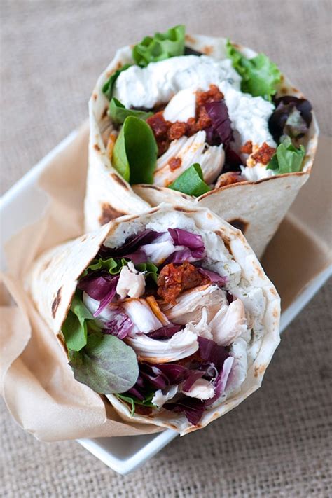 Sun Dried Tomato Chicken Wrap Recipe Recipes Easy Meals Sun Dried