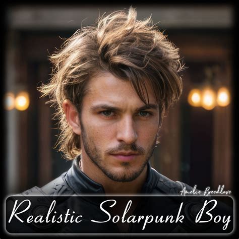 Artstation 530 Realistic Solarpunk Boy Reference Pack 4k V14