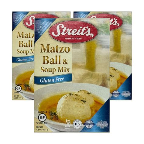 Streits Gluten Free Matzo Ball And Soup Mix Kosher