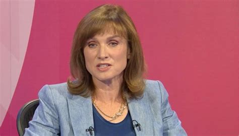 I Was On Question Time Fiona Bruces Behaviour Off Air Left Me