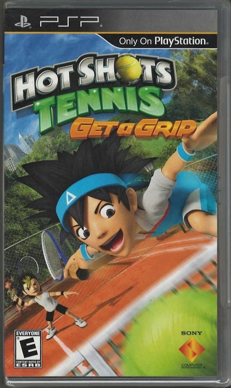 Hot Shots Tennis Get A Grip Psp Brand New Factory Sealed Us Version