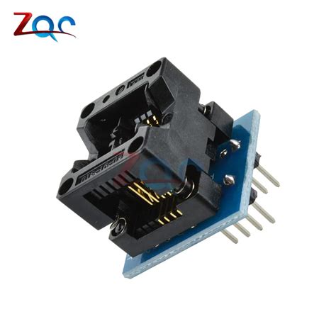 Soic8 Sop8 To Dip8 Ez Programmer Adapter Socket Converter Module 150mil