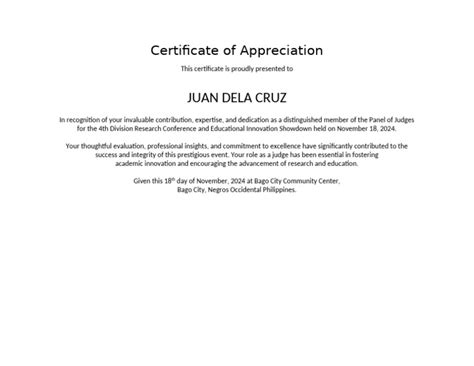 Certificate Content Pdf