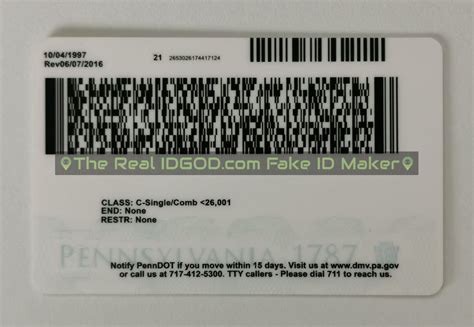 Pennsylvania Fake Id Buy Premium Scannable Fake Ids By Idgod