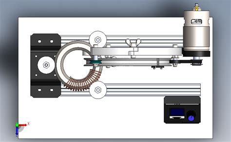 环形线圈绕线机 Sw Stepsolidworks 2018模型图纸下载 懒石网