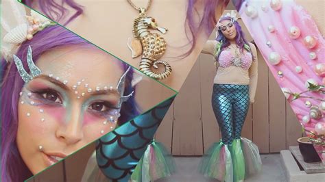 Siren Mermaid Costume Diy Youtube