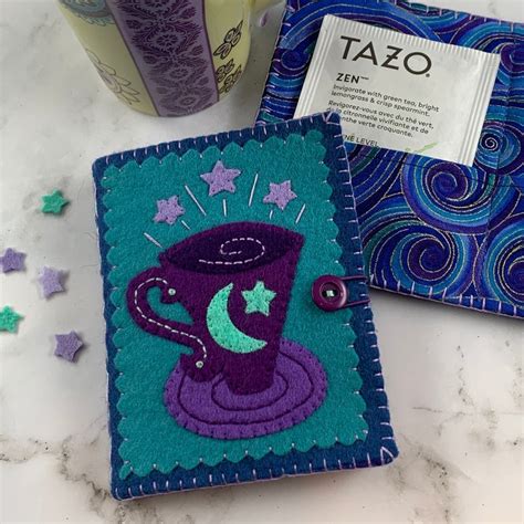 Tea Wallet Pattern Etsy