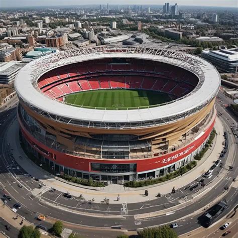 Captivating Curves Emirates Stadium London Old Stadium Journey