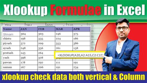 Use Of Xlookup Formula In Excel Xlookup Explained In Hindi Excel Expert YouTube