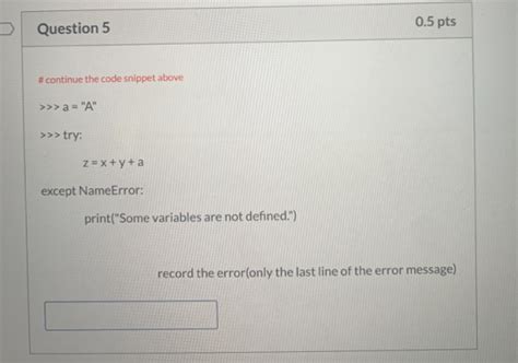Use Python Idel Please Highlight The Answer Problem 1 Errors And