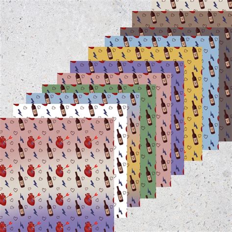 Taylor Swift Inspired Seamless Digital Paper Eras Tour Custom Art Premade Scrapbooking Paper