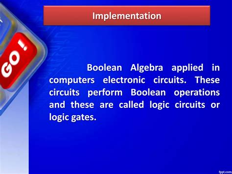 Chapter 5 Boolean Algebra Pptx