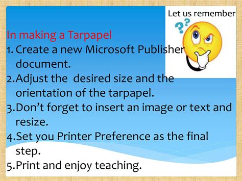 how to make a tarpapel pptx desktop publishing computer software