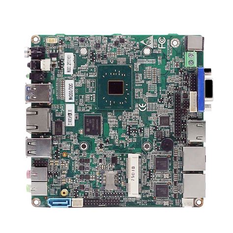 Small Motherboard Ddr3 Sata Lvds Hd Vga Dual Lan Motherboard Rj45 Com