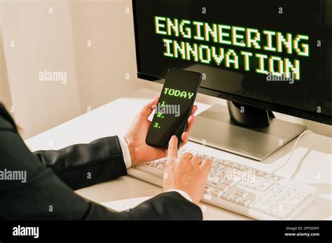 Sign Displaying Engineering Innovation Internet Concept Process