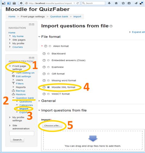 export questions to moodle