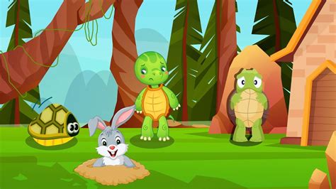 داستان جذاب مسابقه لاک پشت و خرگوش مغرور داستان های شاد کودکان Youtube