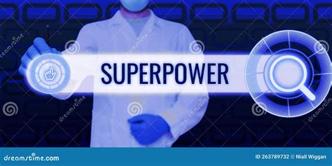 Text Caption Presenting Superpower Internet Concept A Power Or Ability