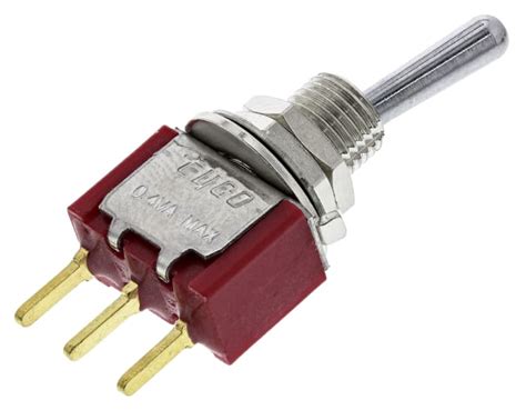 A101sycb04 Te Connectivity Te Connectivity Toggle Switch Pcb Mount On On Spdt Through Hole