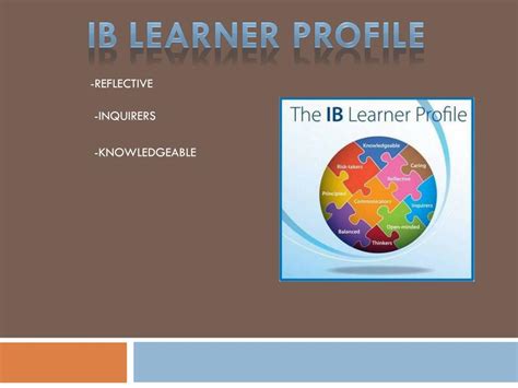 PPT IB Learner Profile PowerPoint Presentation Free Download ID 2741504