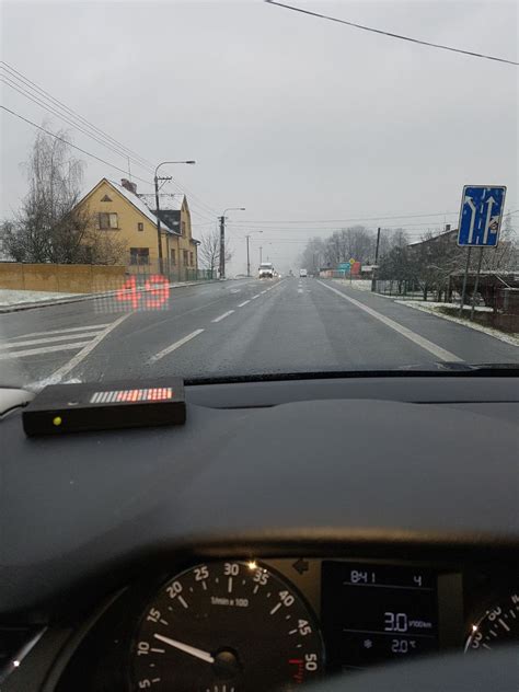 Автомобильный HUD проектор скорости на лобовое стекло