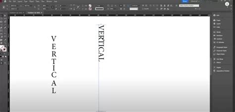 How To Create Vertical Text In Adobe Indesign Desktop Publishing Tips