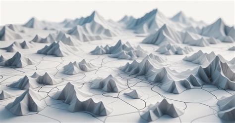 Premium Photo Landscape Background 3d Rendered Image Of Topology Structure Map Virtual Reality
